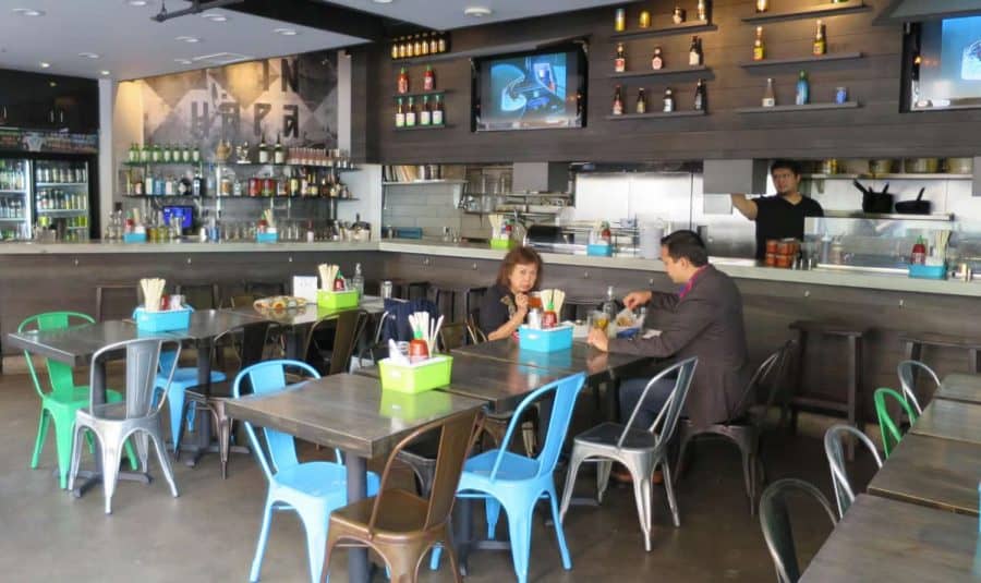 Sampling Some Asian Street Food at Quan Hapa