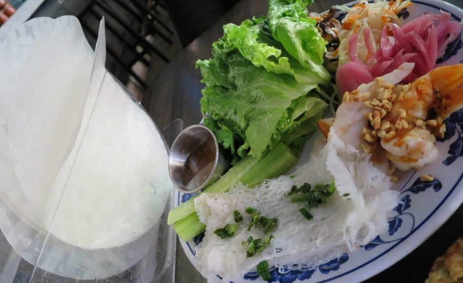 Sampling Some Asian Street Food at Quan Hapa