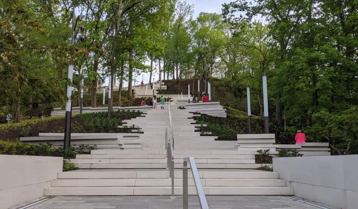 Stepping Up - Cincinnati's New Art Climb · 365 CINCINNATI