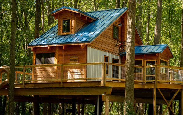 Spend the Night in the Trees at Cannaley Treehouse Village · 365 CINCINNATI