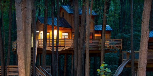 Spend the Night in the Trees at Cannaley Treehouse Village · 365 CINCINNATI